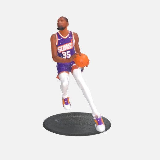 👤 Kevin Durant - Figure・ OBJ File for 3D printing・Cults