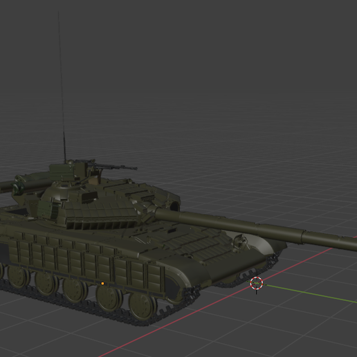 OBJ file T64BV 🇷🇺 ・3D print design to download・Cults