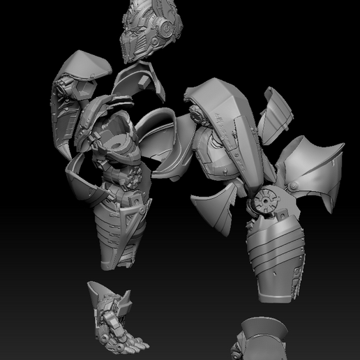 🤖 Transformers TLK Optimus Prime arms and head・ 3D File for 3D printing ...