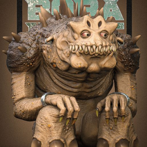 ⭐ Rancor (Star wars)・ STL File for ・Cults