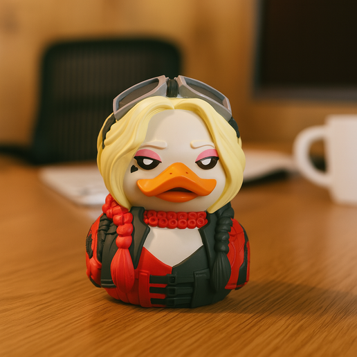 🦆 Rubber Duck - Harley Quinn other version marvel - 3D print・ 3D File ...