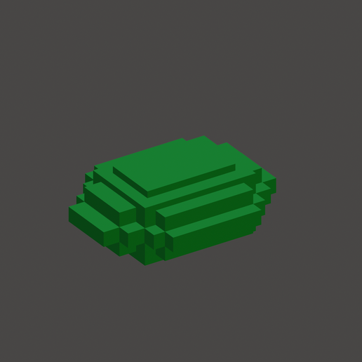 🆕 minecraft emerald・ OBJ File for 3D printing・Cults