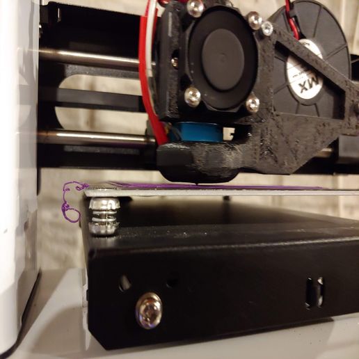 Free 3D file Monoprice Select Mini e3d v6 Fan Mount・3D printing idea to download・Cults