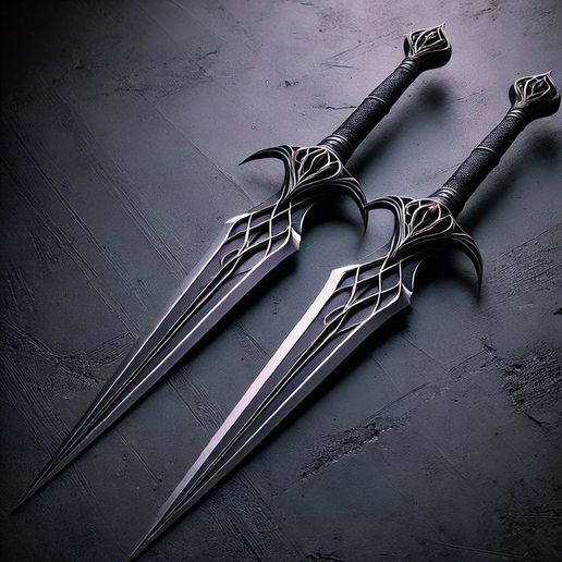 🗡️ Assassin's Dagger - for cosplay・ STL File for 3D printing・Cults
