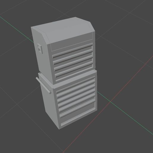 🧰 Toolbox 1/25 scale Halfords replica・ STL File for 3D printing・Cults