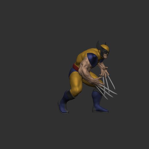 🔫 Wolverine / Logan / Weapon X Fanart・ OBJ File for 3D printing・Cults
