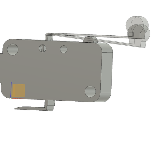 Archivo STL gratis microinterruptor D3V-166-2C5 📱 ・Plan imprimible en ...