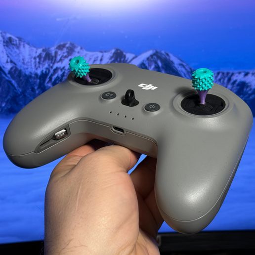 🛸 DJI FPV Remote Controller 2 and 3 sticks.・ STL File for 3D printing・Cults