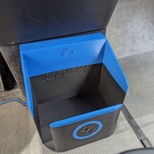🗑️ BMW i3 Trash Can・ STL File for 3D printing・Cults