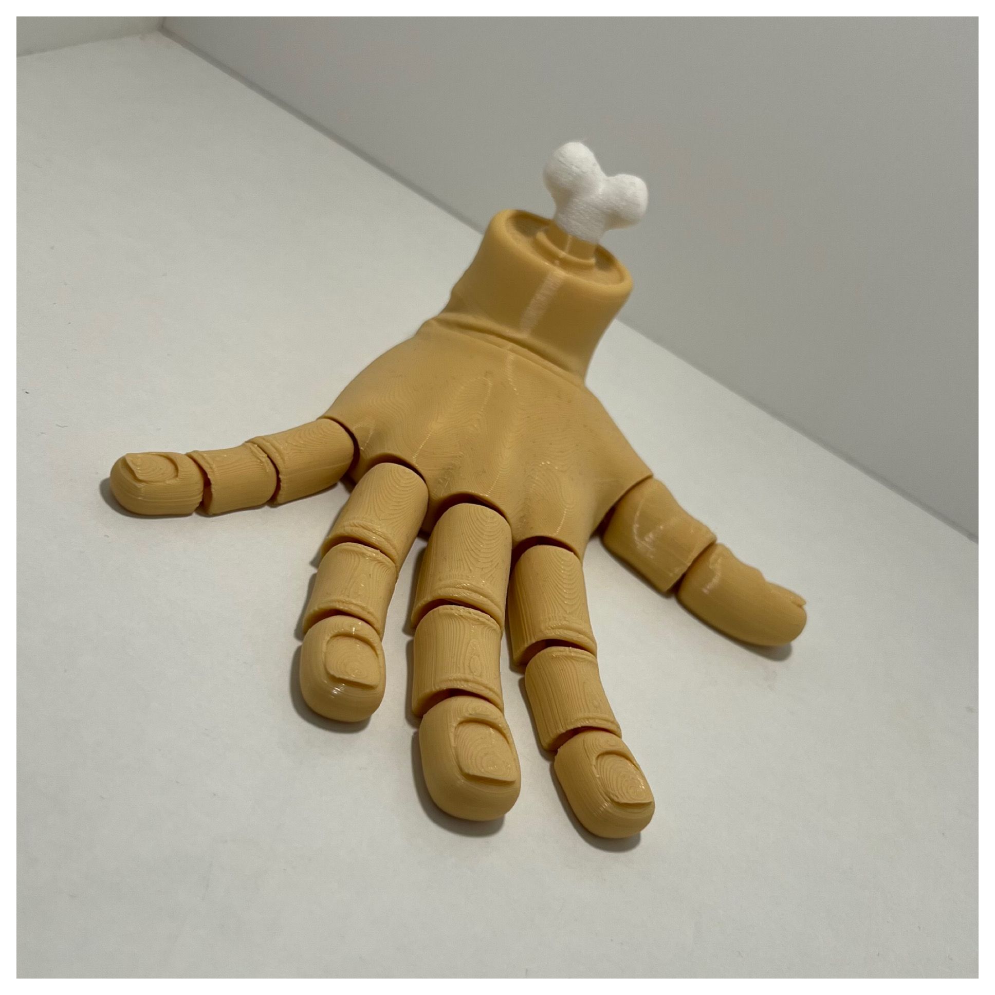 3D print Flexi PRINT-IN-PLACE Hand • made with CREALITY ENDER 3 V2・Cults