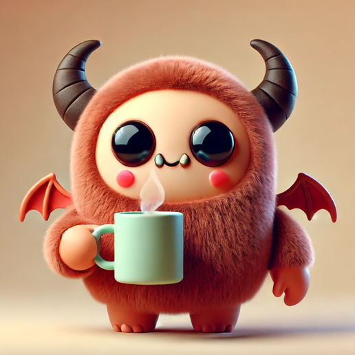 👹 chibi monster-keychain or collectible・Free 3D File for 3D printing・Cults