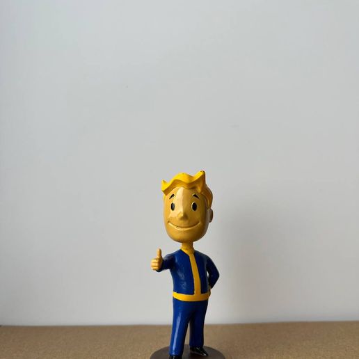 3D printer Fallout Bobblehead • made with Anycubic Photon mono 2・Cults
