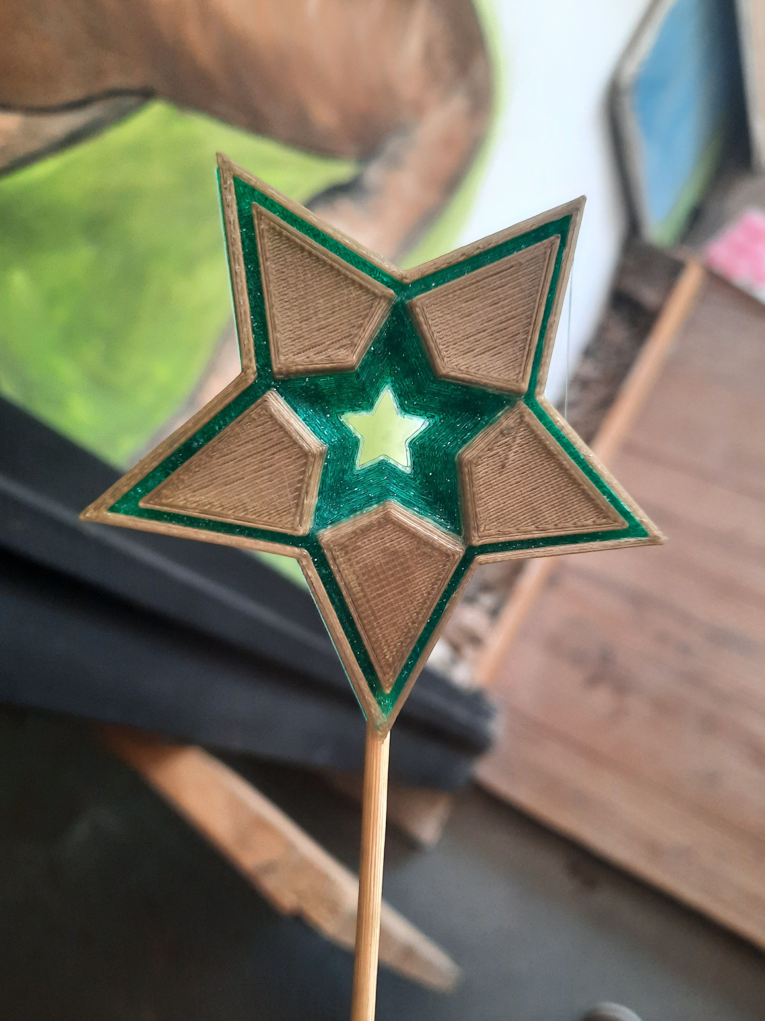 Download free STL file Star decoration • Template to 3D print ・ Cults