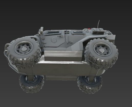 🪖 3D Printable Armored Personnel Carrier – Tactical Military Vehicle ...
