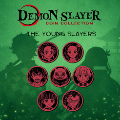 Demon Slayer coin collection・7 3D Models & STL Files to Download・Cults