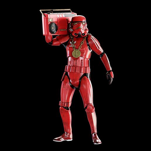 🫡 The Gangsta Stormtrooper - Stormtrooper hiphop dude - Gangster ...