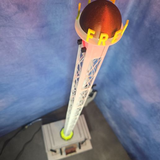 🆓 3D Printable Free Fall Tower Model H0・ 3D File for 3D printing・Cults