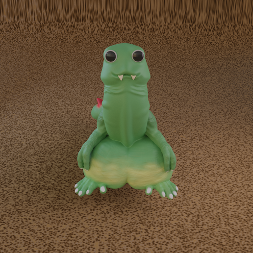 🎨 Dicknosaur・ STL File for ・Cults