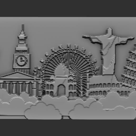 STL file travel world 🗺️ ・3D printing design to download・Cults
