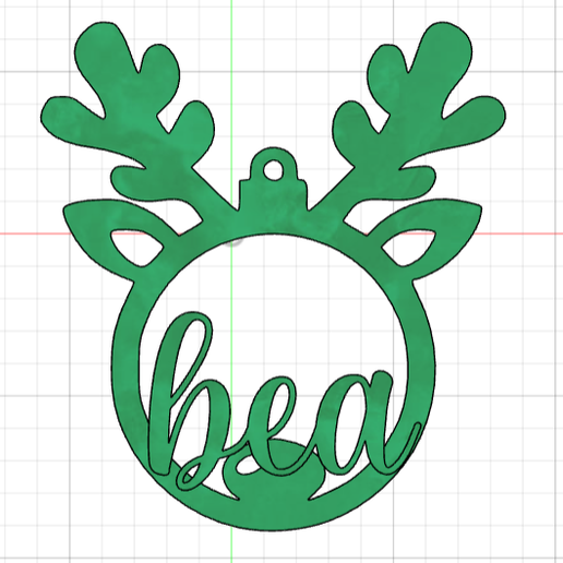 STL file bea christmas ornament 🎄 ・3D print design to download・Cults