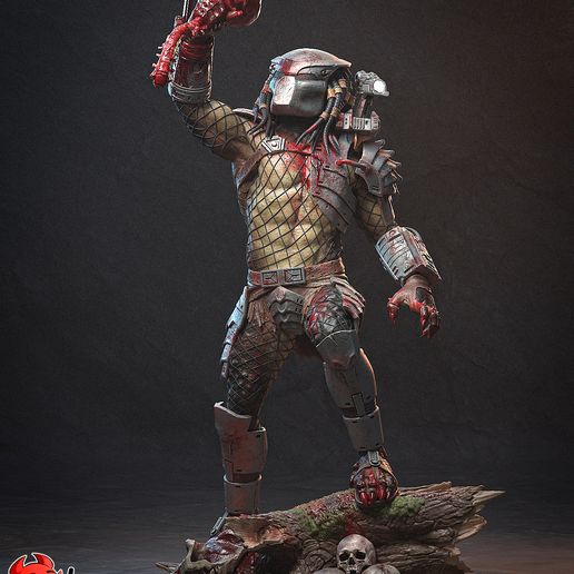 👾 Predator・ STL File for 3D printing・Cults