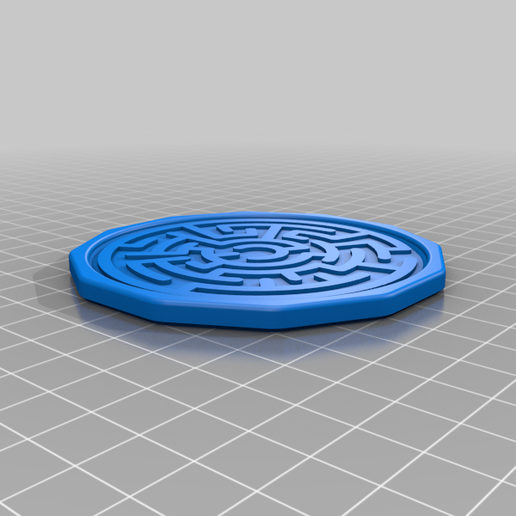 ☕ Maze Coasters, 6 Unique Designs, with Holder・ 3D File for ・Cults