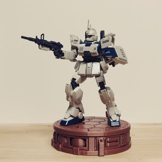 🛰 Gunpla base _ Space station・Free STL File for ・Cults