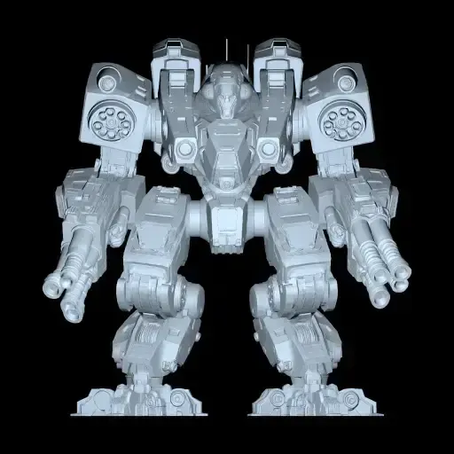 🤖 MECH - Titanus Ferrum・ STL File for 3D printing・Cults