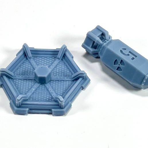 🎲 D6 Pocket Nuke (Dice)・ 3D File for 3D printing・Cults