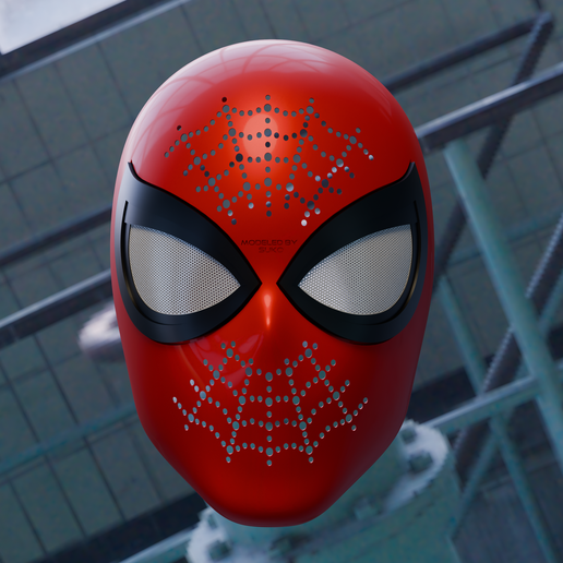 3D file Classic Friendly Spider-Man Faceshell File 📁 ・3D printable ...