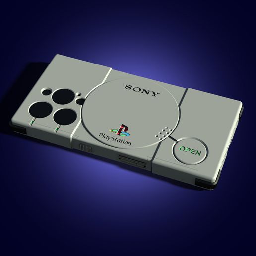 📱 PS1 iPhone 15 pro case・ STL File for 3D printing・Cults