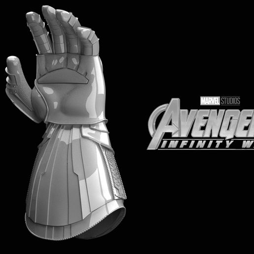 ♾️ INFINITY GAUNTLET | 3D model | 3D print | Avengers | Infinity War ...