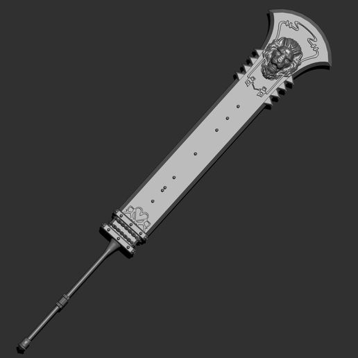 Archivo STL BeastLord - Nier life size Prop Weapon 🔫 ・Objeto para ...