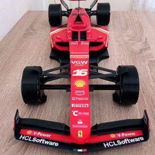 🚗 3D printable Ferrari SF-24・ STL File for 3D printing・Cults