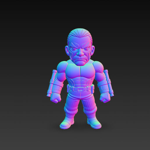 💬 Isao Shinomiya - Kaiju No. 8 Chibi STL | 3D Printable Anime Figure ...