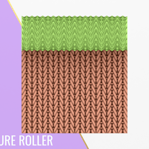📁 Texture Roller Polymer TISSUE* Solid-Hollow/ Digital STL File* File ...