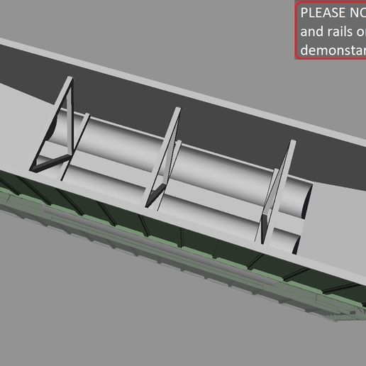 🚆 Bethgon Coalporter 1982 Coal Hopper in H0 Scale・ 3D File for 3D ...