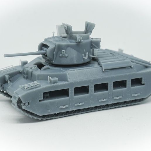 3D print British A12 Infantry Tank Matilda II and Matilda (CDL) Canal ...