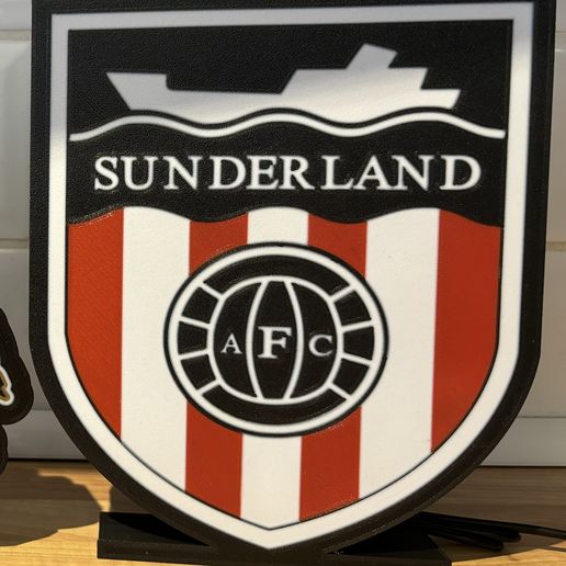 👽 Sunderland AFC lightbox・Free STL File for ・Cults