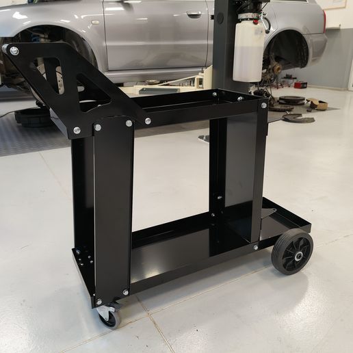 🧞‍♂️ Welding machine trolley・ DXF File for CNC machining - Laser ...