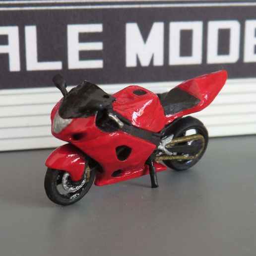 🏍️ Suzuki GSX-R1000 motorcycle 1/64・ STL File for 3D printing・Cults