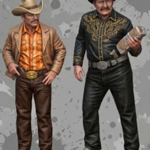 🇲🇽 El Infierno set Cochiloco and Beny・ STL File for 3D printing・Cults