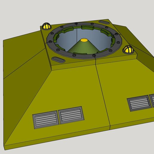 🎲 PLANETARY DEFENCE MISSILE SILO・Free 3D File for ・Cults