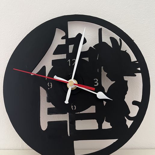 🕰️ Dragonball z clock・Free STL File for ・Cults