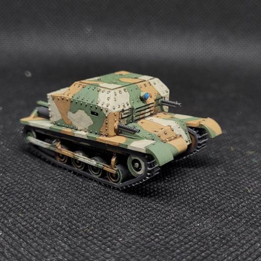 🔩 Czechoslovak Tankette Tančík vz. 33・ 3D File for 3D printing・Cults