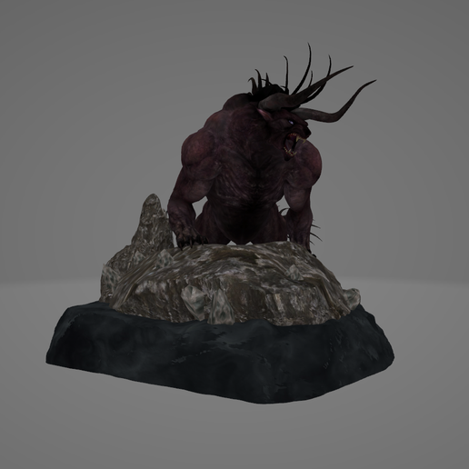 STL file MONSTER HUNTER BEHEMOTH FIGURE 👹 (OBJ)・3D print design to ...