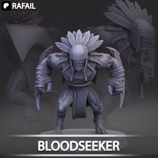 3D file Bloodseeker 🦸 ・Model to download and 3D print・Cults