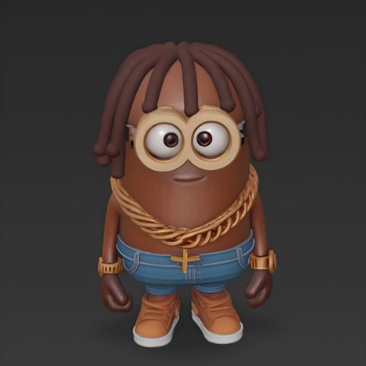 👹 MINION TRAVIS SCOTT・ STL File for 3D printing・Cults