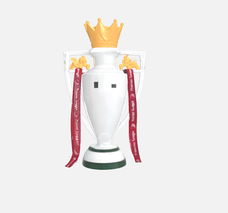 🏆 Premier League Trophy・ OBJ File for 3D printing・Cults