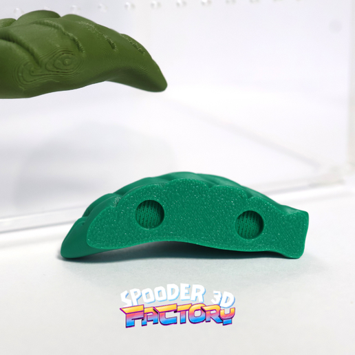 🕷️ Jumping Spider Ledge – Cut Leaf Design・ 3MF File for 3D printing・Cults
